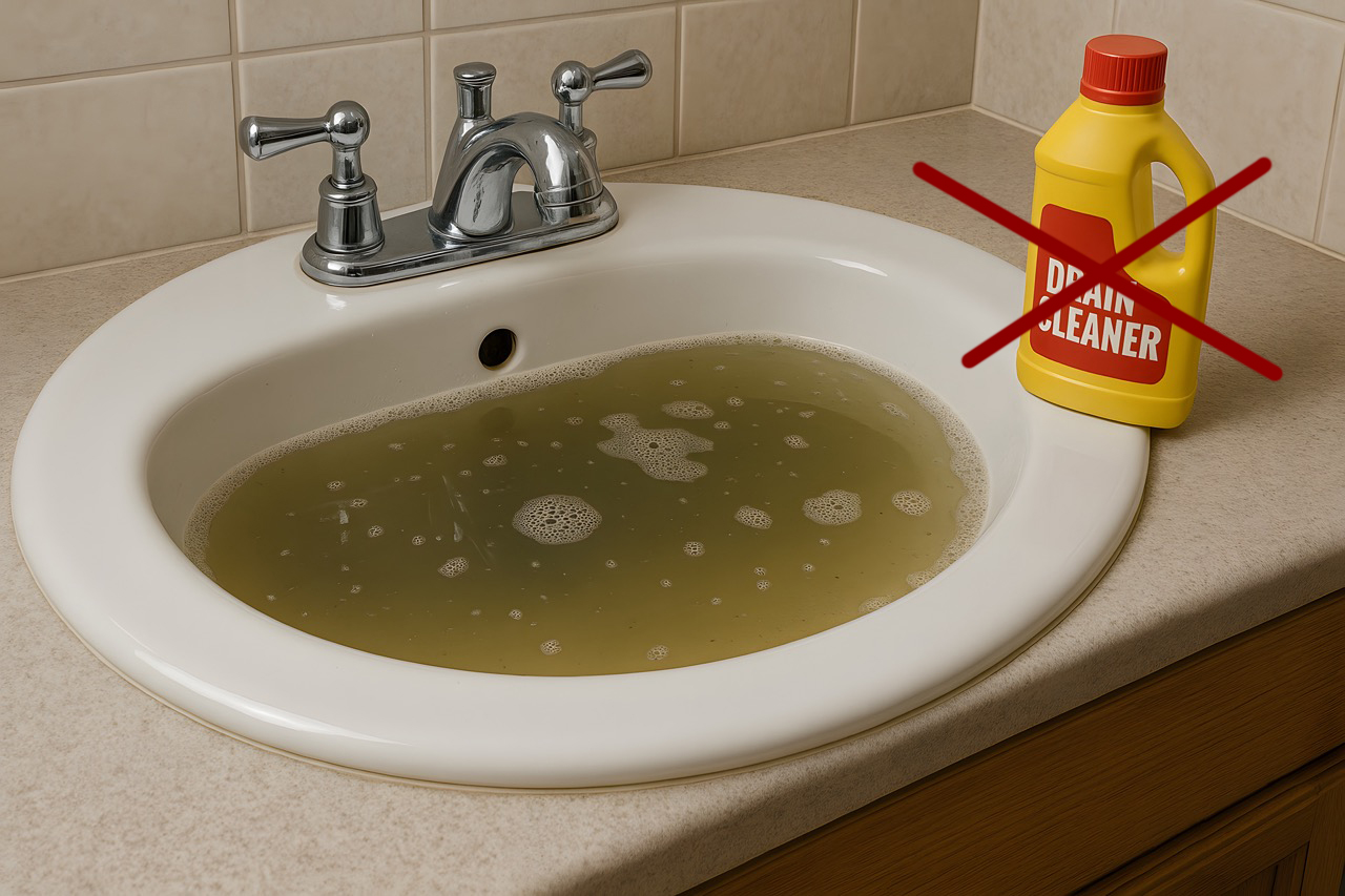 Standing Water in My Sink? Causes, Solutions, and When to Call a Pro
